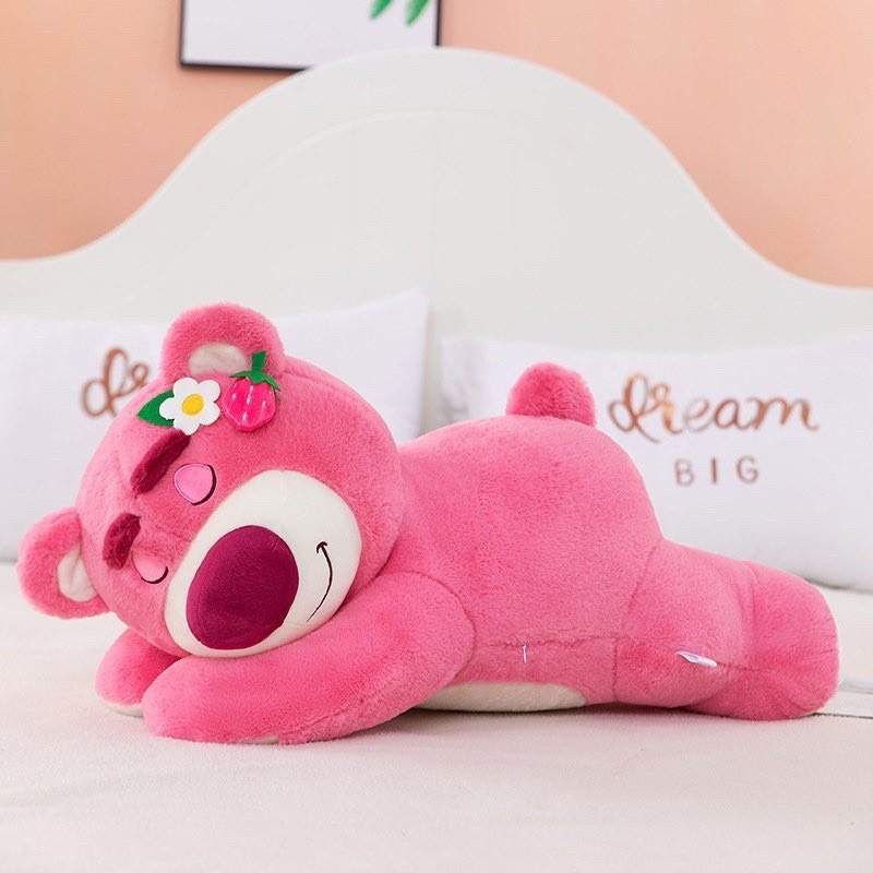 50cm Sleeping Lotso Toys Story Teddy Bear Stuffed Bouquet Flowers Gift ...