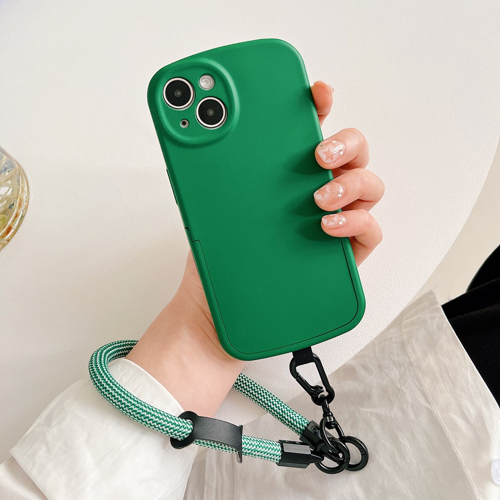 Phone Strap Grid Plaid Stripe Pattern Fashion Polyester Chain Cellphone ...