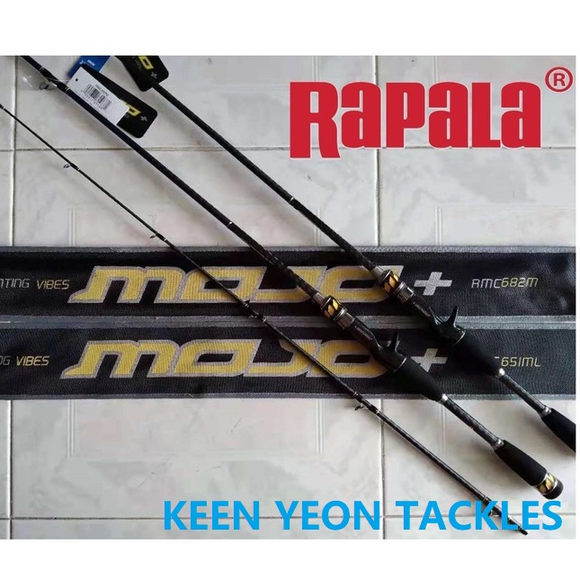 RAPALA 2020' MOJO+ CASTING FISHING ROD ( BAITCASTING ) | Shopee Malaysia