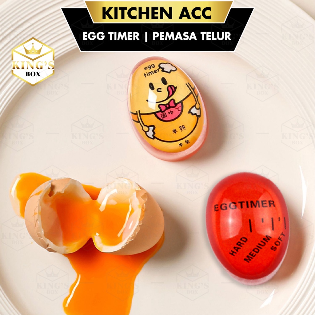 KGB Colour Changing Egg Timer Perfect Boiled Eggs By Temperature Kitchen Helper | Shopee Malaysia