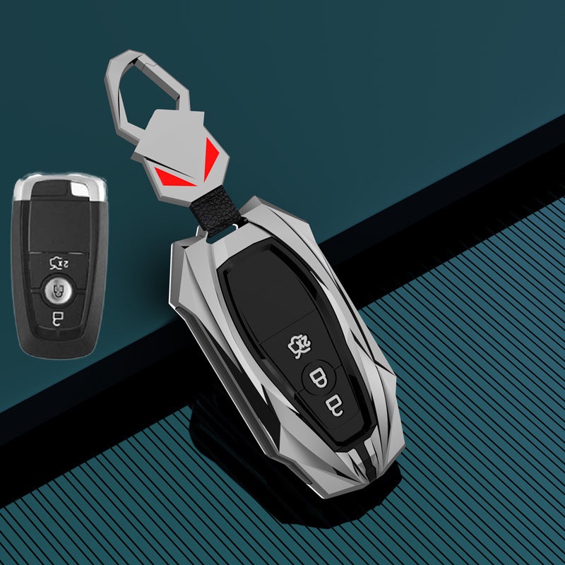 Ford Zinc Alloy Car Key Cover For Ranger XLS WT XLT Wildtrak 4x2 Raptor ...