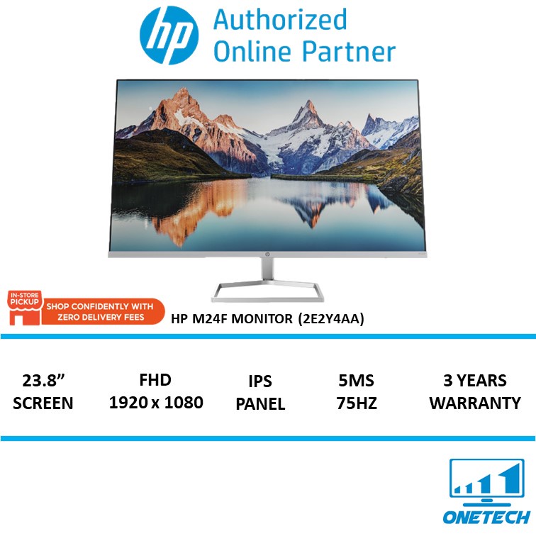 HP M24F / M22F FHD IPS LED Monitor (24"/21.5"/HDMI/VGA/75Hz/5MS ...