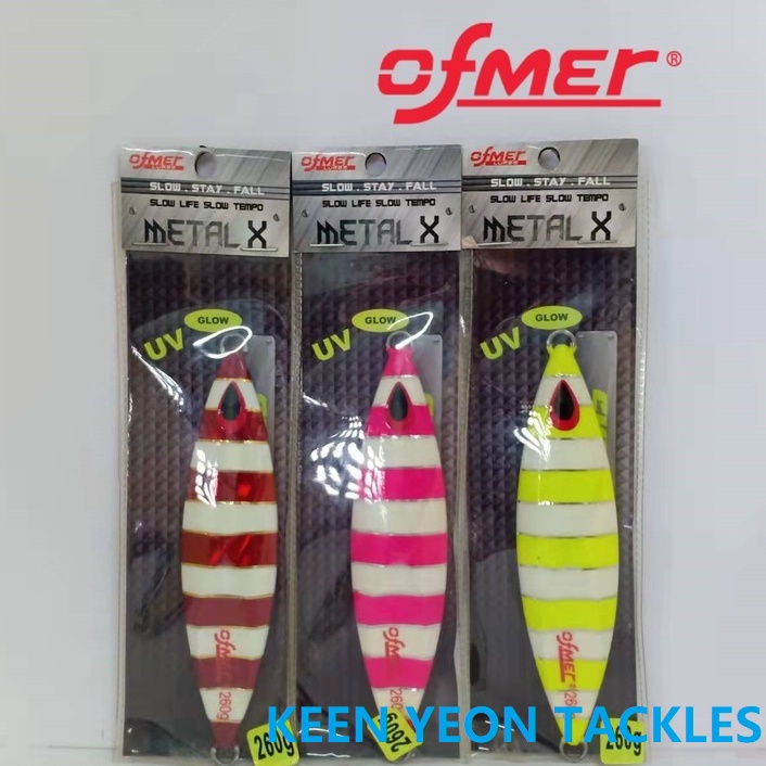 OFMER METAL X FISHING JIG (250g, 260g) | Shopee Malaysia