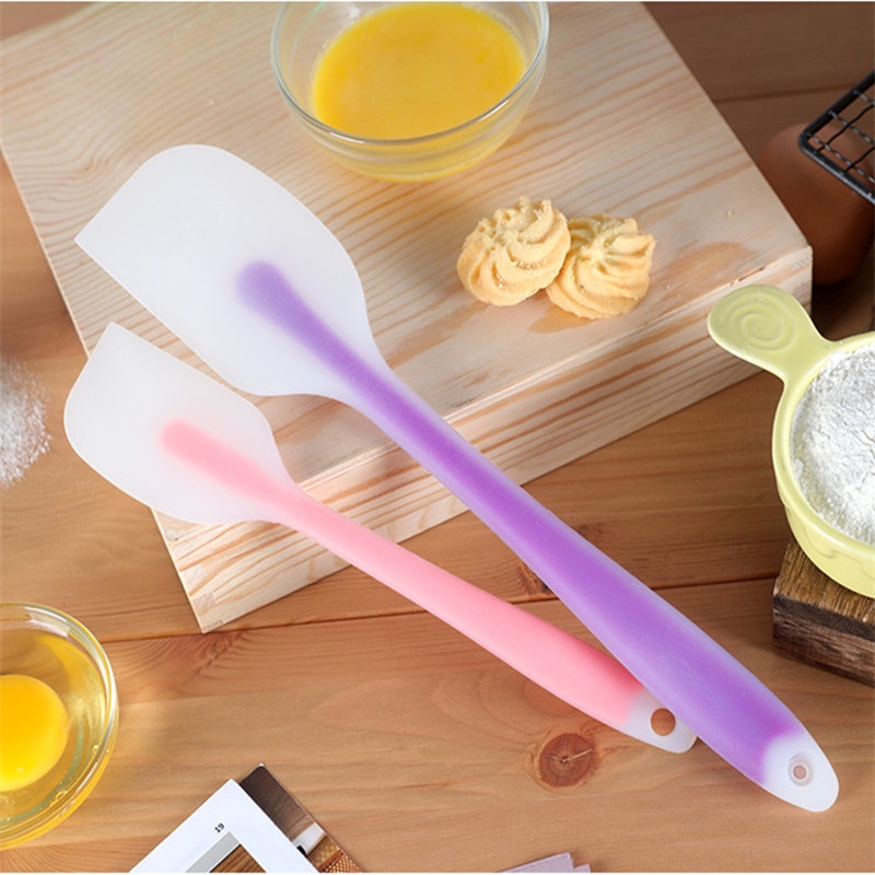 Silicone Spatula Scraper High Temperature Resistant Butter Scraper ...