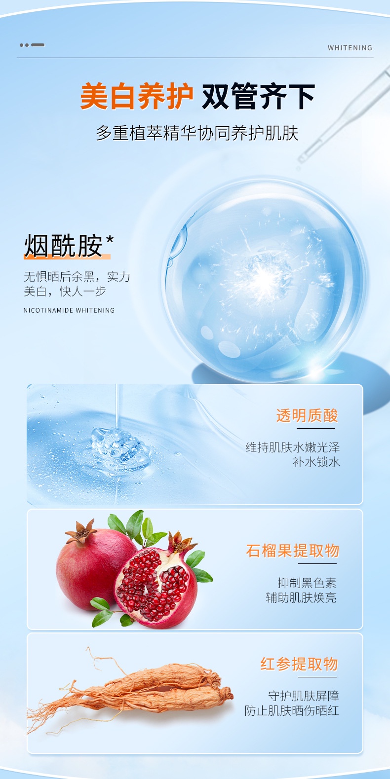 MAYCREATE SPF 50 PA+++ Whitening Isolation Sunscreen Sunblock 50g ...