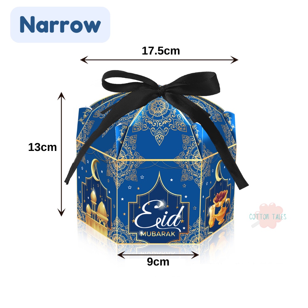 RAYA GIFT BOX 🍭 Hari Raya Goodies Box Packaging Door Gift Festive Craft ...