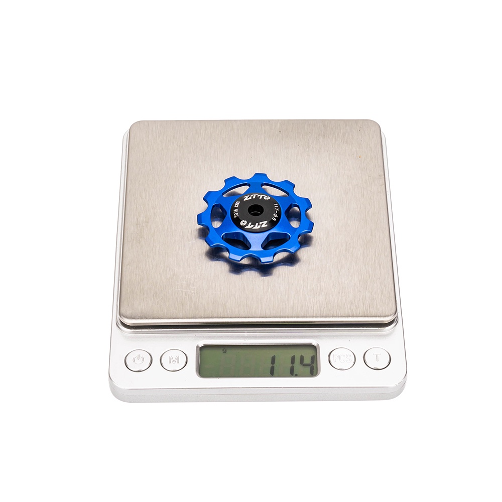 ZTTO 2PCS MTB Bicycle 11T Rear Derailleur Jockey Wheel 11T Steel Bearing Pulley AL7075 CNC Road ...