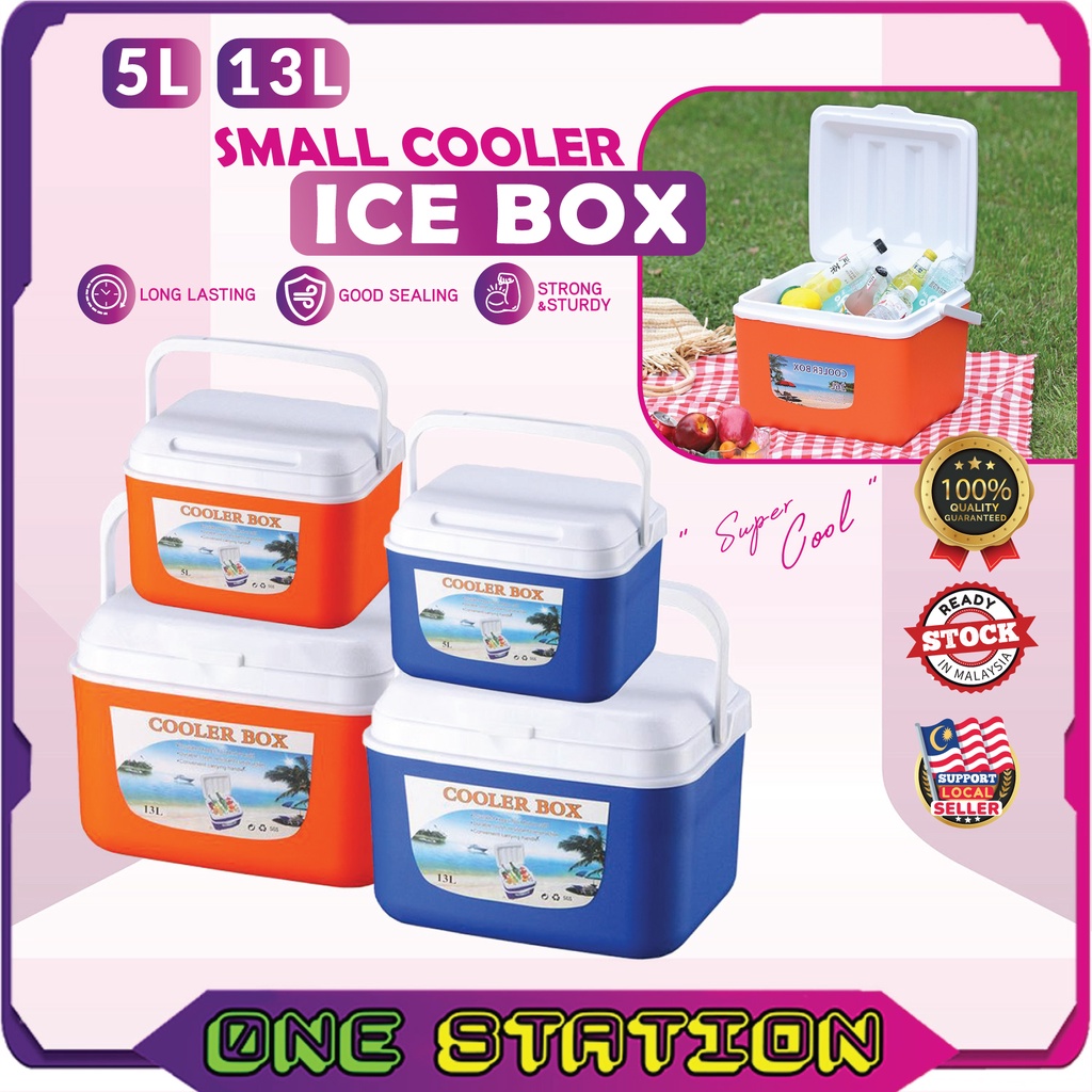 5L 13L Small Cooler Ice Box for Camping Drink Fishing Heavy duty ...