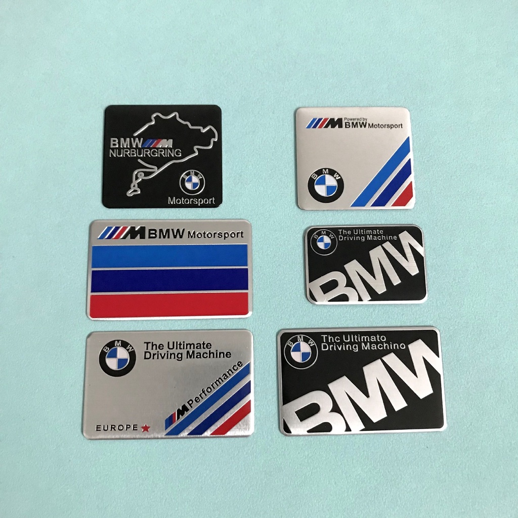 BMW Metal Car Body Nameplate Sticker Auto Rear Emblem Badge Trunk ...