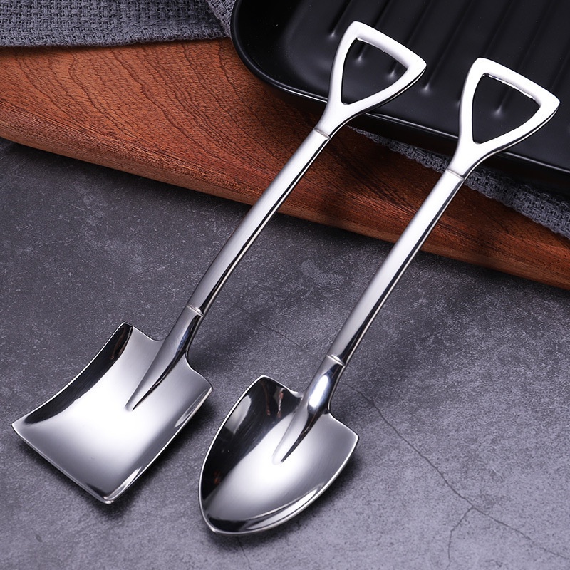 Durable Thickened Smooth Spoon / Stainless Steel Watermelon Creative ...
