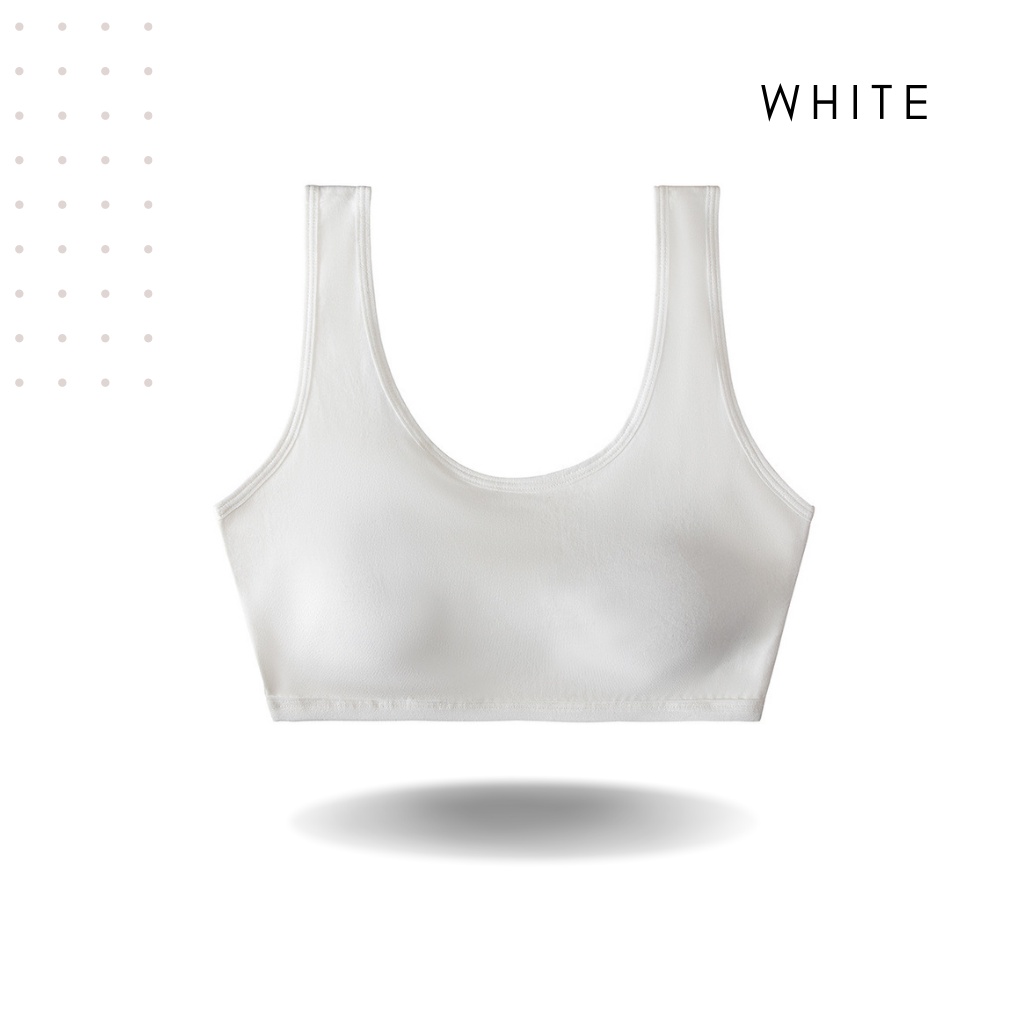 Teenage Girl Cotton Training Bra Student Bra Padded Bra 💗Ready Stock💗 ...