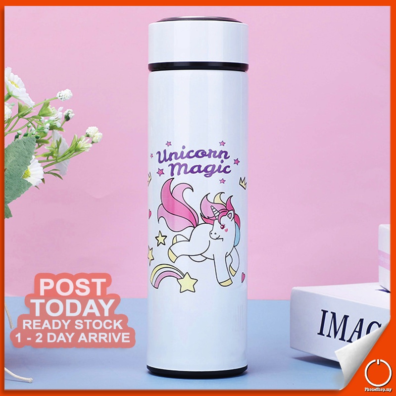 𝐄𝐀𝐒𝐘 𝐌𝐎𝐍𝐈𝐓𝐎𝐑 LED Display Thermal Flask Dual Wall 304 Stainless Steel ...