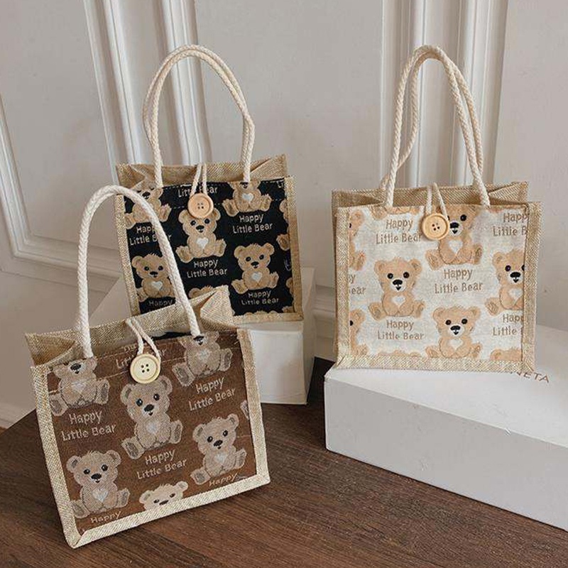 Reusable Japan Canvas Design Tote Bag Portable Travel Women Handbag ...