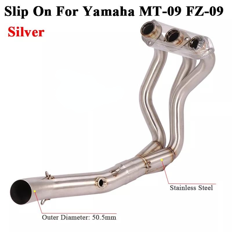 Header Pipe For MT09 2014-2023 Motorcycle Exhaust System Moification ...