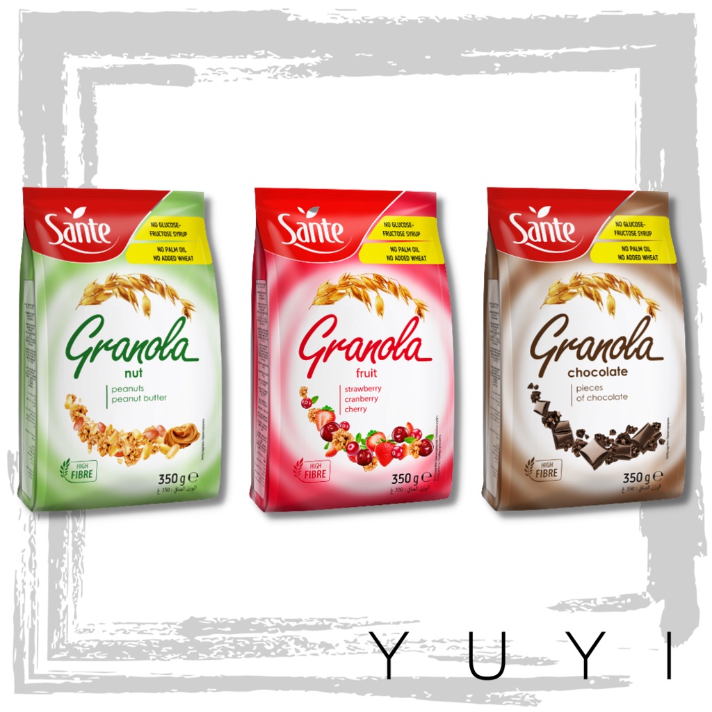 【Sante】Granola - 350g | Shopee Malaysia