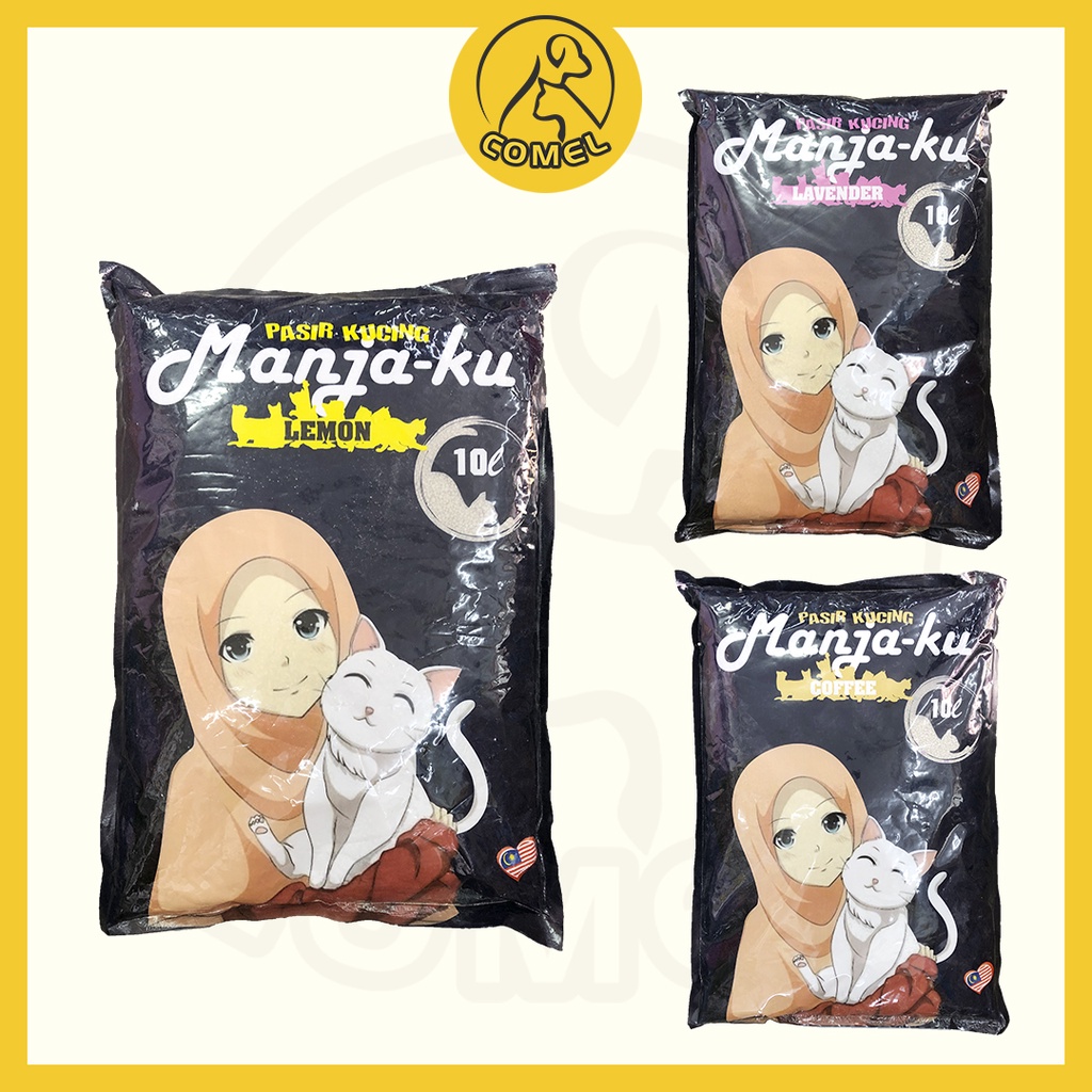 Manja-Ku Cat Litter Cat Sand / Pasir Kucing 10L | Shopee Malaysia