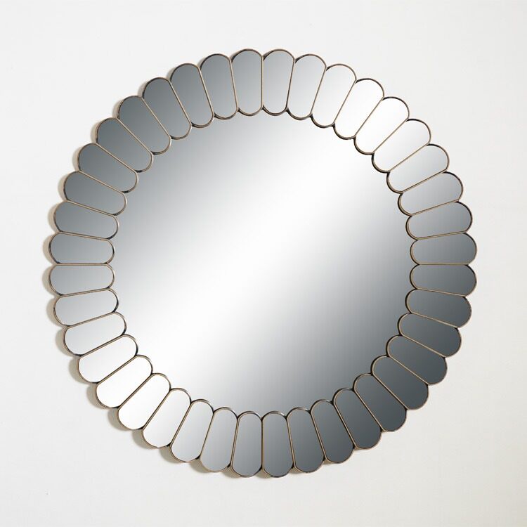 Romantika Wall Mirror Petal Graphic Wall decoration Mirror Frame ...