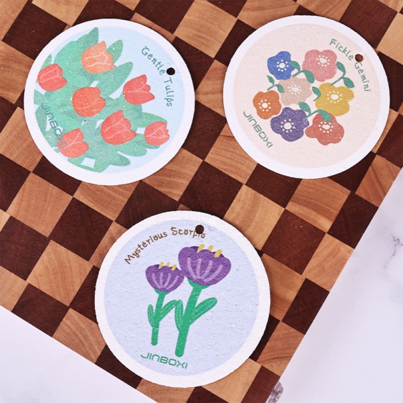 Multifunction Non-stick Cartoon Wood Pulp Cotton Sponge Compressed Oil ...