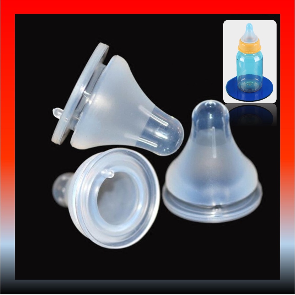 Puting Botol Susu Pupici Pigeon Slim Neck Botol Soft Silicone Anti colic Teat Standard Caliber 3 ...