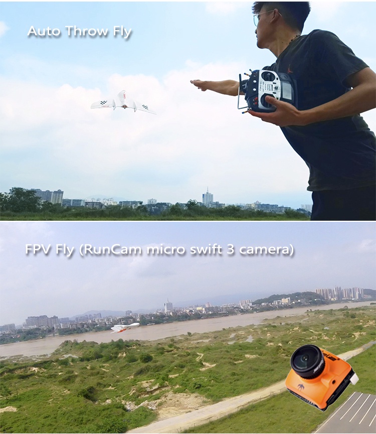 Ldarc Tiny Wing 450x V2 431mm Wingspan Epp Foam Fpv Rc Airplanes Flying