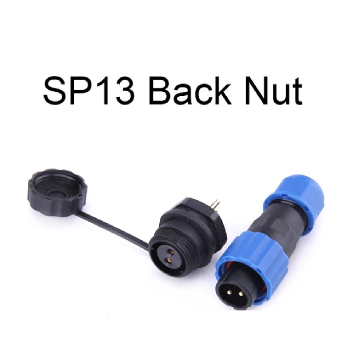 SP13 Waterproof Connector IP68 1/2/3/4/5/6/7/9 Pin Cable Connectors ...