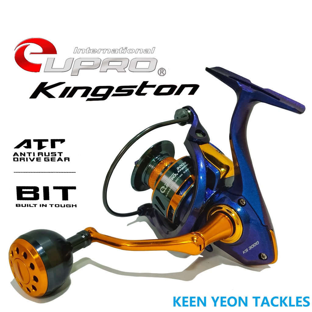 EUPRO KINGSTON FISHING REEL (SPINNING) | Shopee Malaysia
