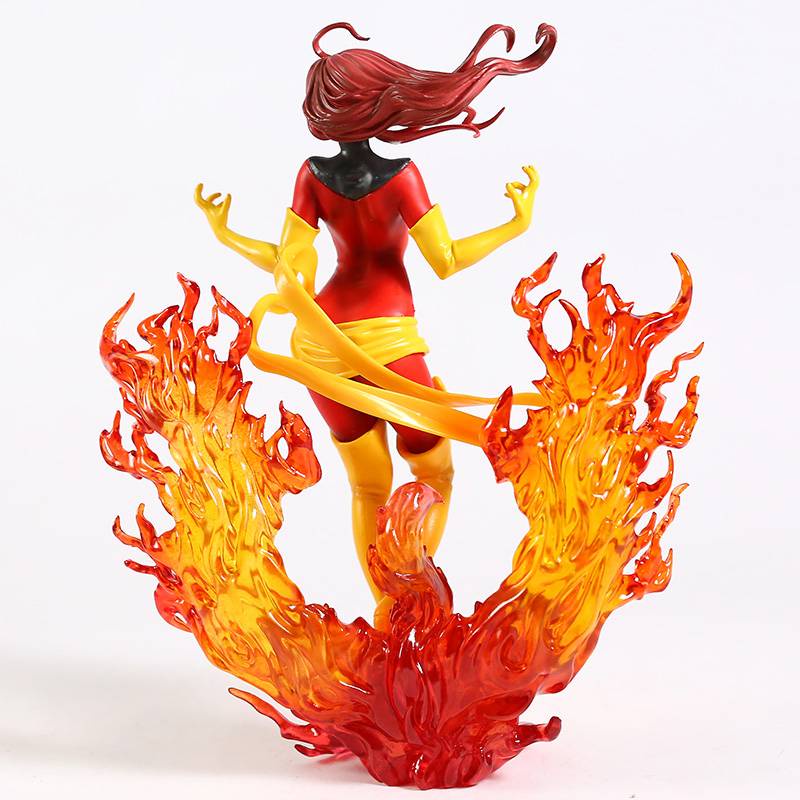 Marvel Bishoujo Statue X-men Jean Dark Grey Phoenix Pvc Collectible ...