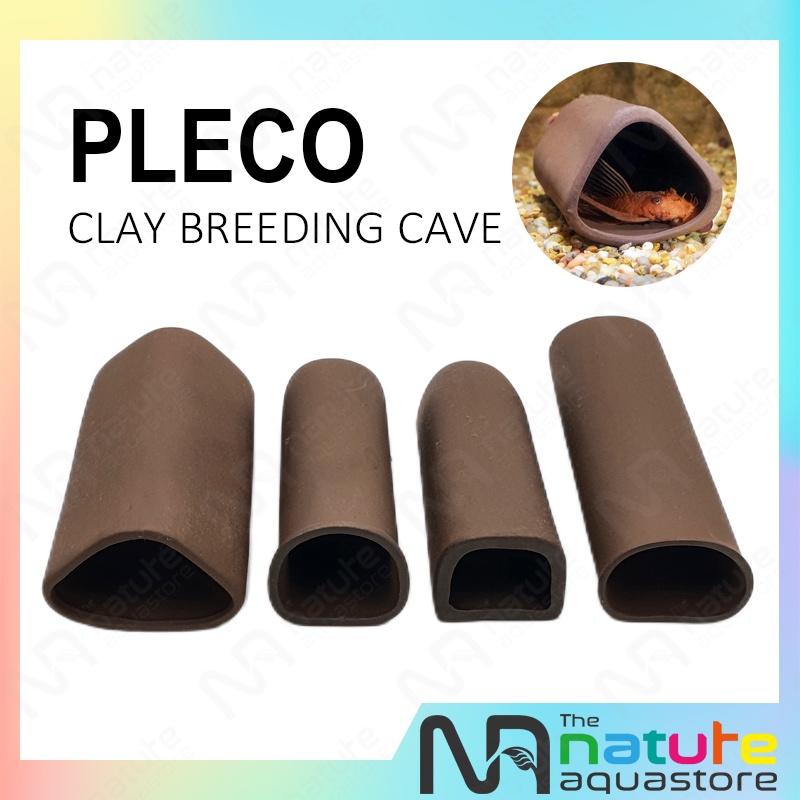 Aquarium Pleco Clay Ceramic Breeding Cave / Hiding Cave / Ceramic Cave ...