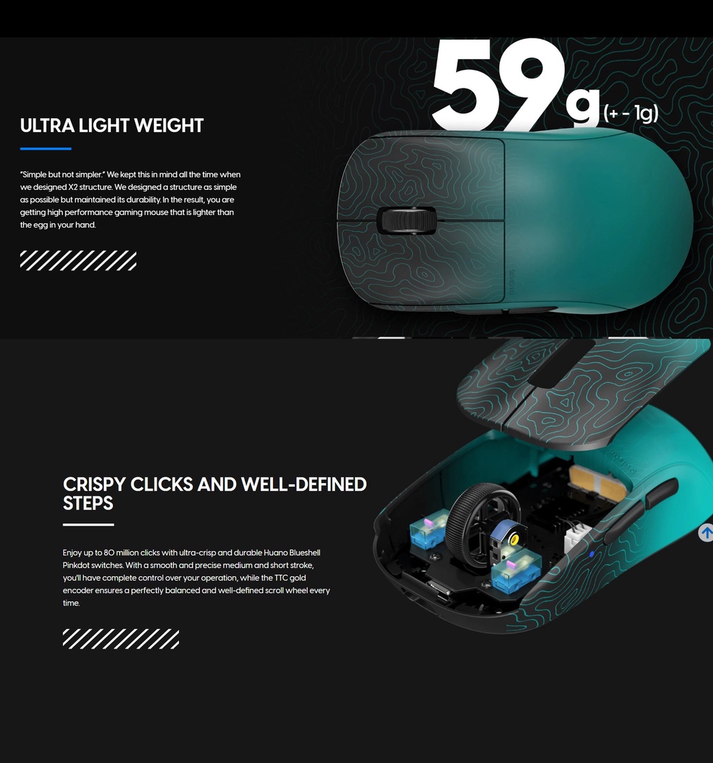 PULSAR X2 WIRELESS GAMING MOUSE - RANDOMFRANKP EDITION (2 YEAR WARRANTY ...