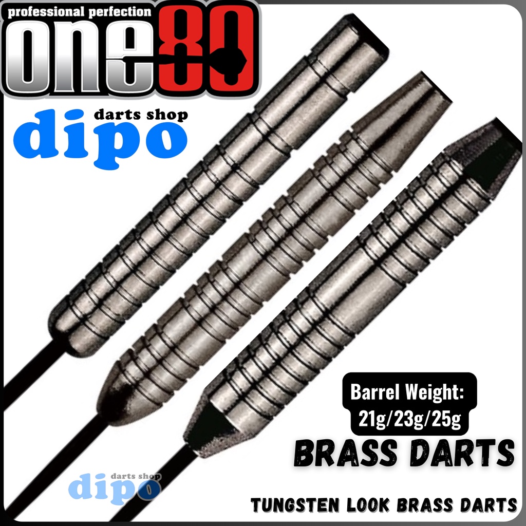 ONE80 Burst Tungsten Look Brass Dart - ONE80 Steel Darts | Shopee Malaysia