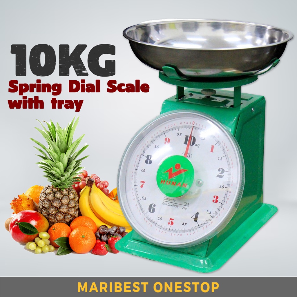 10kg Commercial Spring Weighing Scale Food Balance Scale Timbang ...
