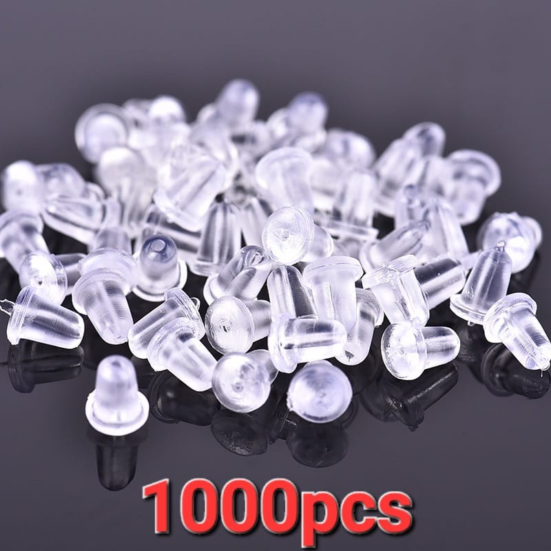 1000pcs Stopper Safety Pin Safety Brooch Stopper Tudung Kerongsang ...