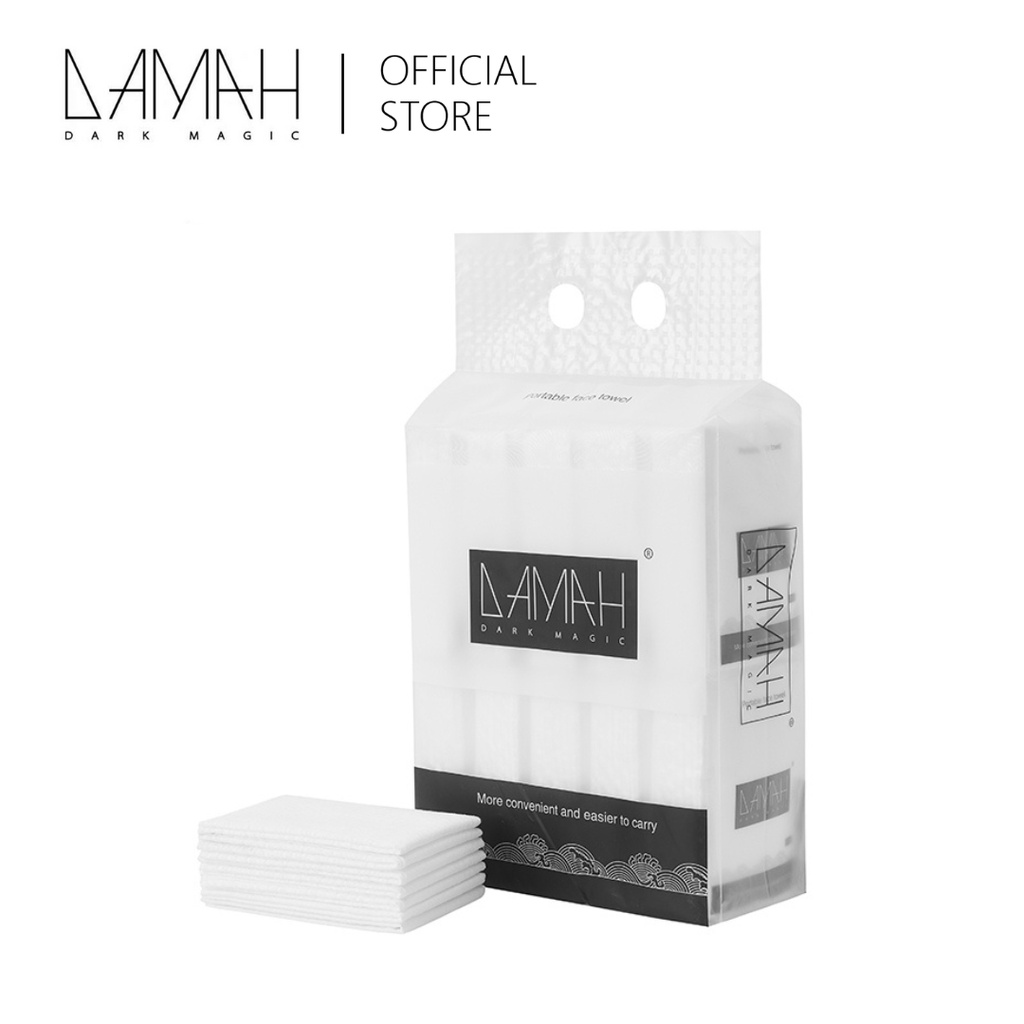 DAMAH Dark Magic Pocket Facial Towel (7's) | Shopee Malaysia