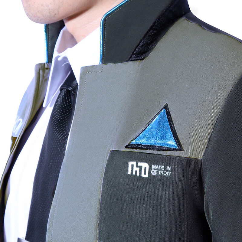 Human Detroit: Become Rk800 Connor Cosplay Costume Complete Jacket ...