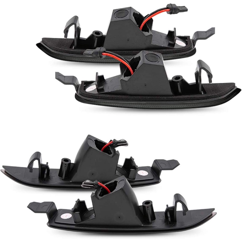 For 2016-2022 Mazda MX-5 Miata LED Front Rear Side Marker Light Smoked ...