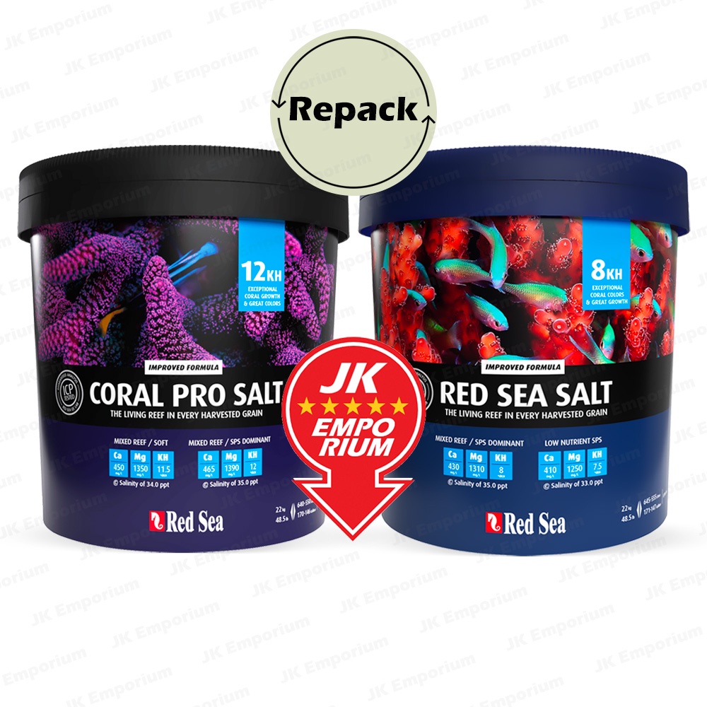 REPACK Red Sea Coral Pro Salt Red Sea Salt For Marine Saltwater ...