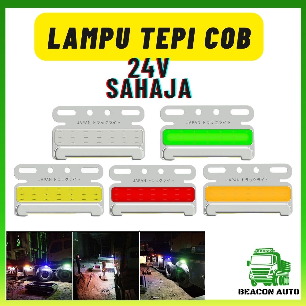 Beacon Cheras Truck Side Marker LED COB 24V Indicator Light External ...