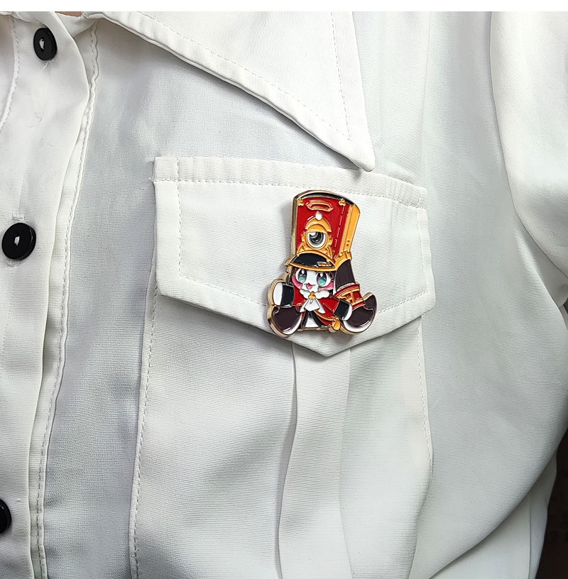 Honkai Star Rail Pam Doll Brooch Badge East City Shield Black Tower ...