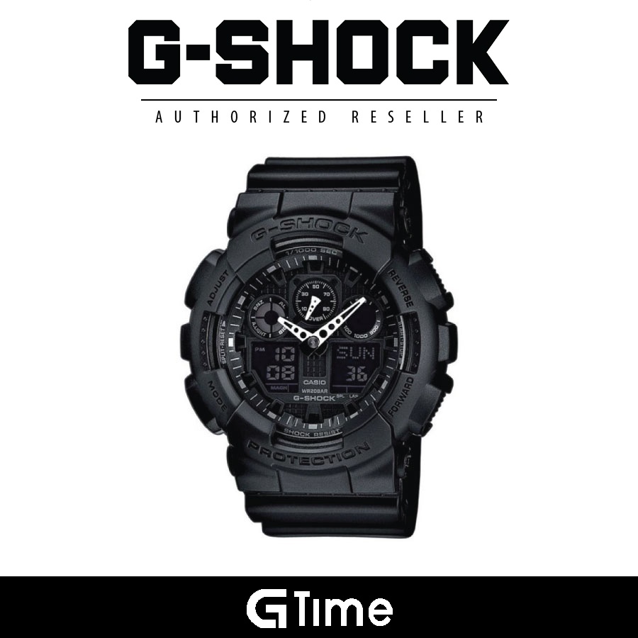 Casio G-Shock GA-100-1A1DR Original Men's Standard Digital Analog Full ...