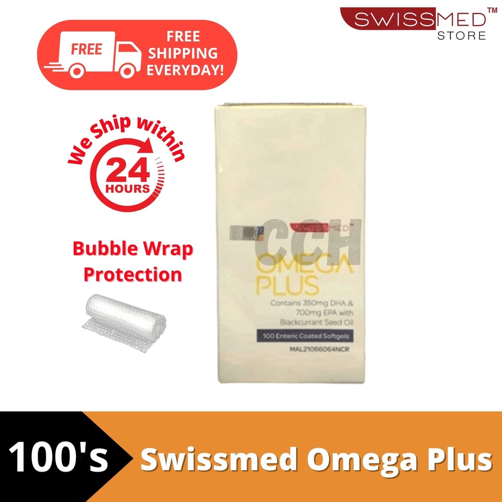 Swissmed Omega Plus 100's | Shopee Malaysia