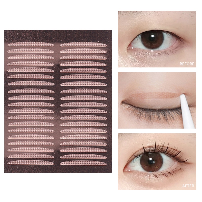 Matte Slim Lace Double Eyelid Patch Waterproof And Sweat Resistant Self ...