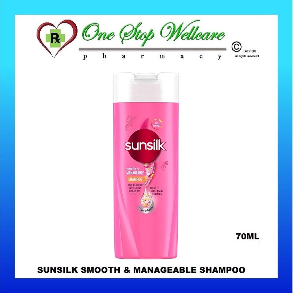SUNSILK SMOOTH & MANAGEABLE SHAMPOO 70ML (EXP:07/2025) | Shopee Malaysia