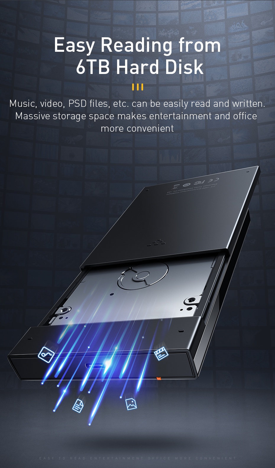 (Brand Clearance) Full Speed Series 2.5" HDD Enclosure SSD Case SATA ...