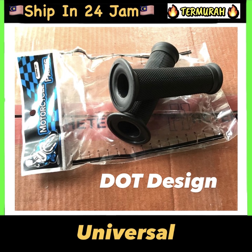 Universal Throttle Grips Handle Grip (DOT) Handlebar Racing Rubber ...