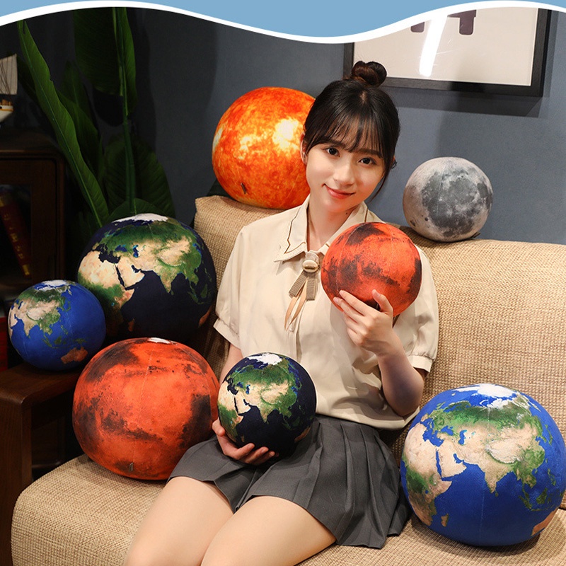 Planetary Plush Toys Solar System Planet Plush Toy Simulation Earth ...