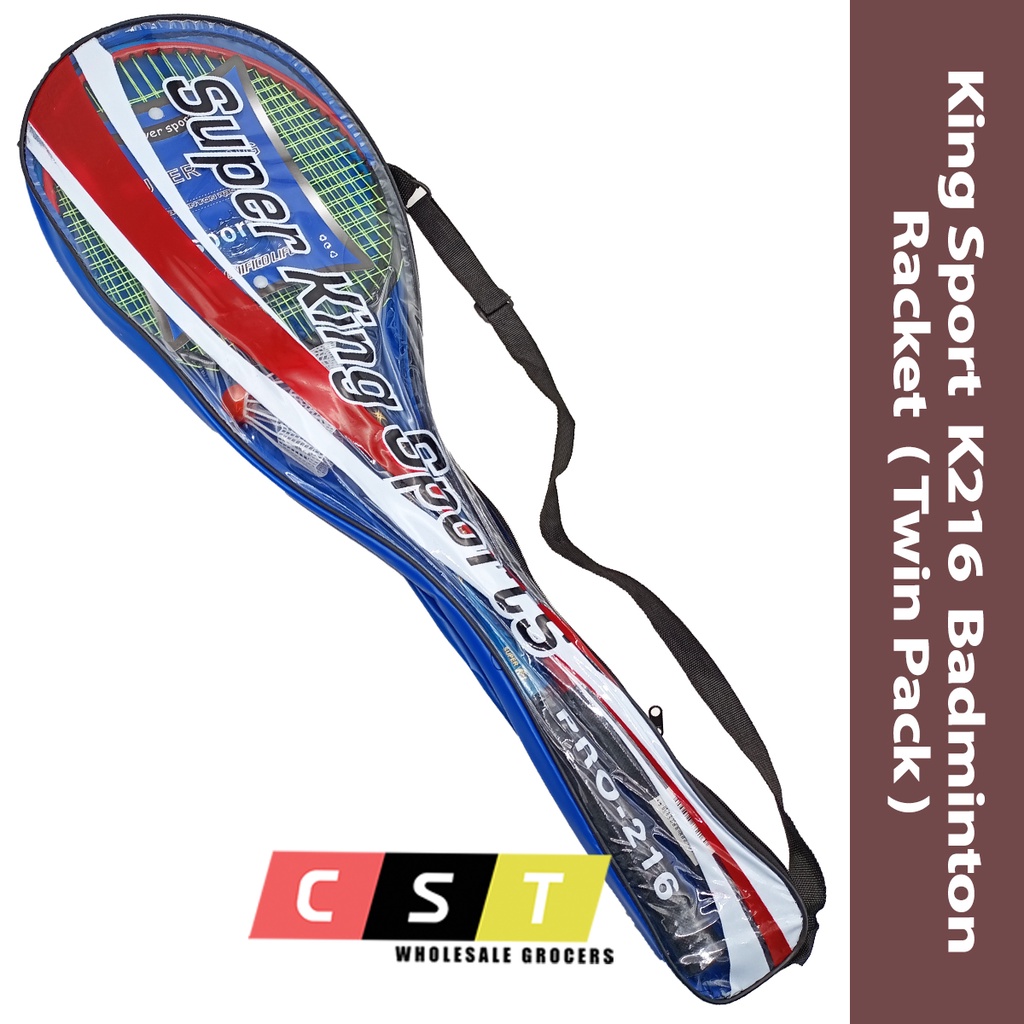 KING SPORT K216 Badminton Racket (Twin Pack)(Value Buy) | Shopee Malaysia