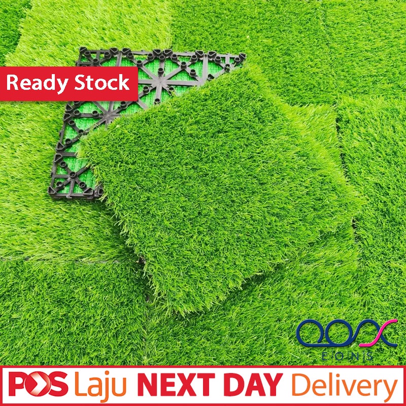 ENVIRONMENTAL FRIENDLY 💖 Artificial Grass Carpet Floor Tile Green Fake ...