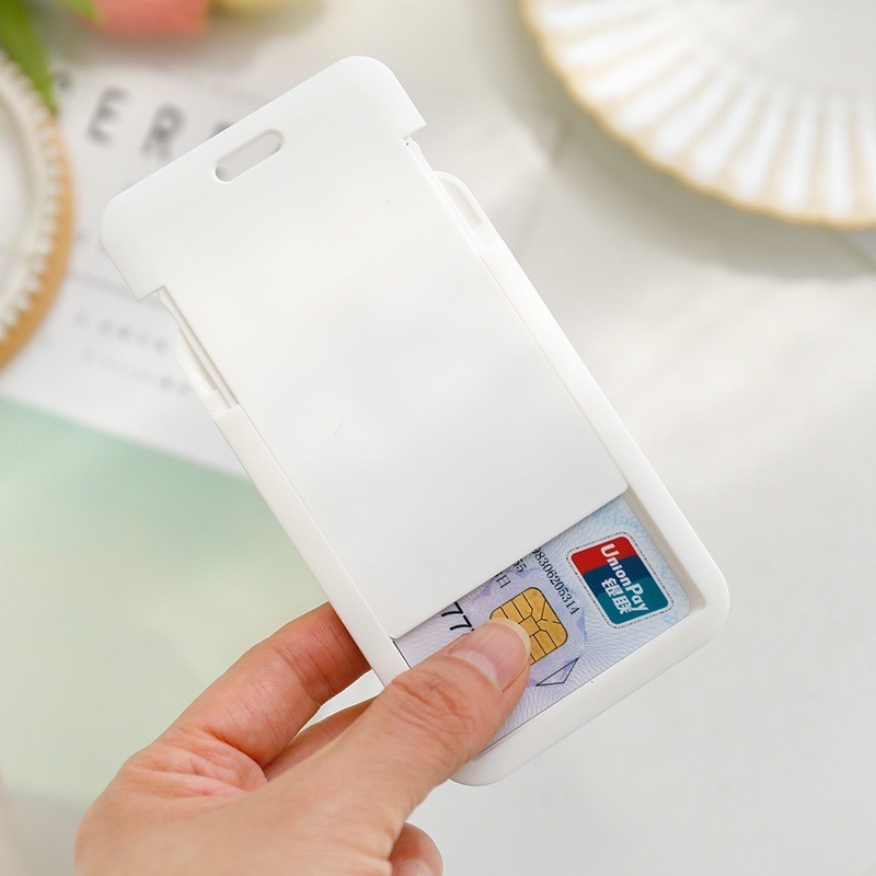 Universal Thickened Protector Sleeve Case /Transparent Clear Credit ...