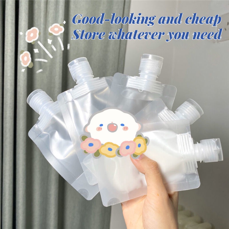 Refillable Squeeze Pouch 30/50/100 ML Travel Size Refillable Empty ...