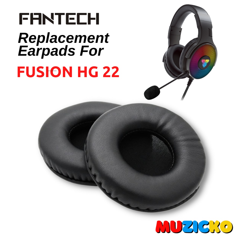 1Pair Fantech HG 22 Fusion Replacement Ear Pads Cushion Earpad Earcup HG22 | Shopee Malaysia